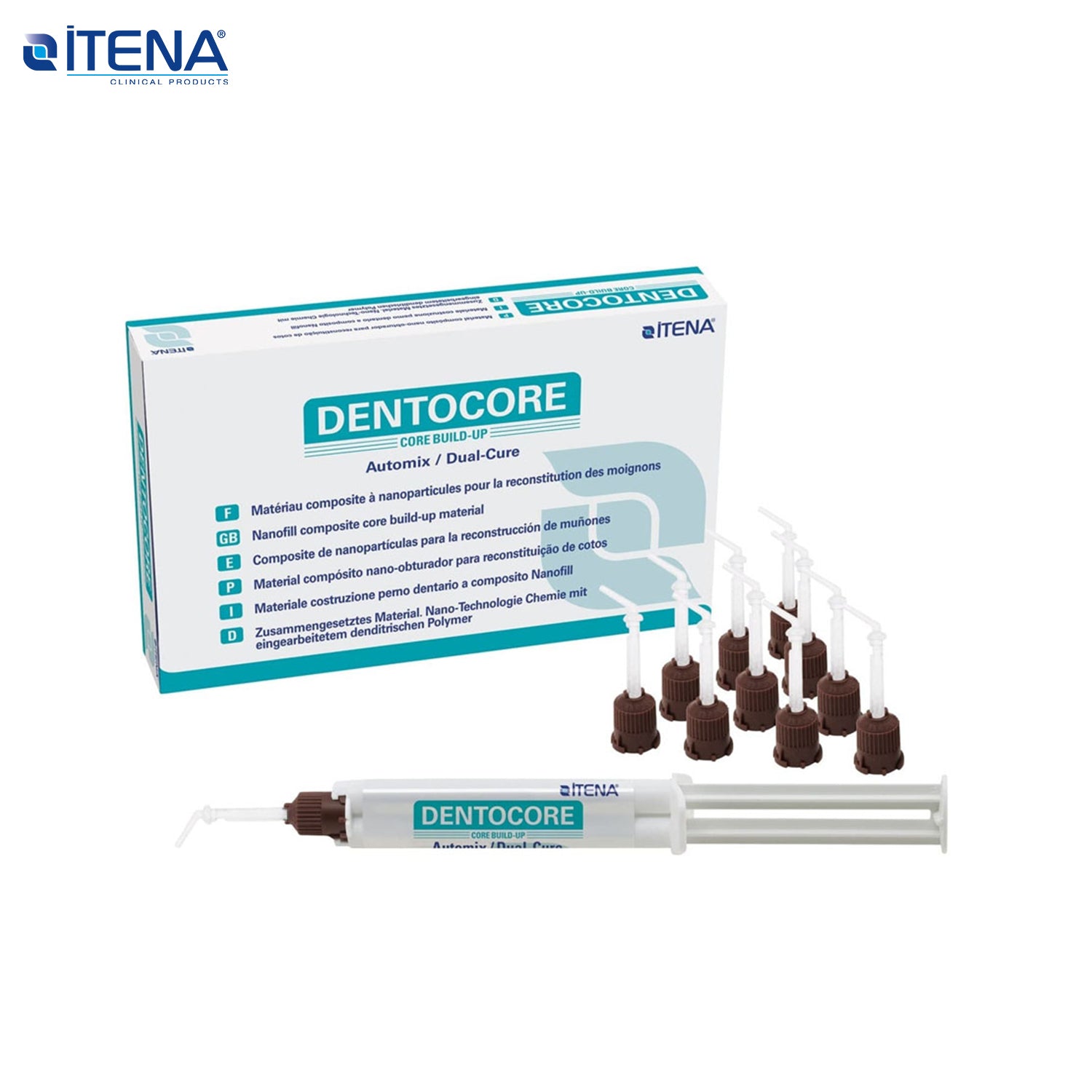 Itena - Dentocore Dual Cure Core Material - 50 gr – DentrealStore