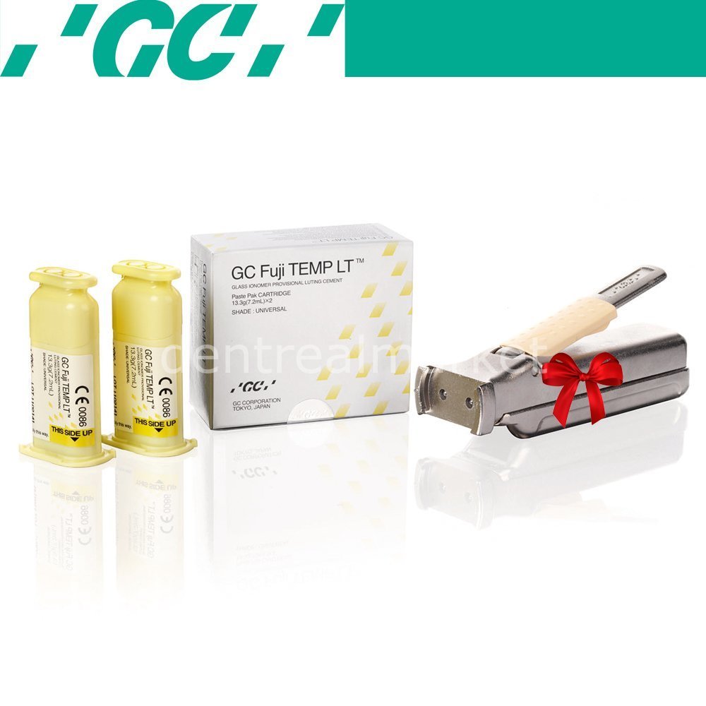 Gc Dental - Fuji Temp Lt Implant Cement Refill - Temporary Glass in ...