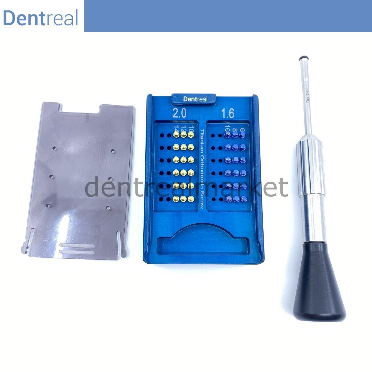 Dentreal - Kit complet de mini-vis orthodontiques Orthofix Titanyum ...