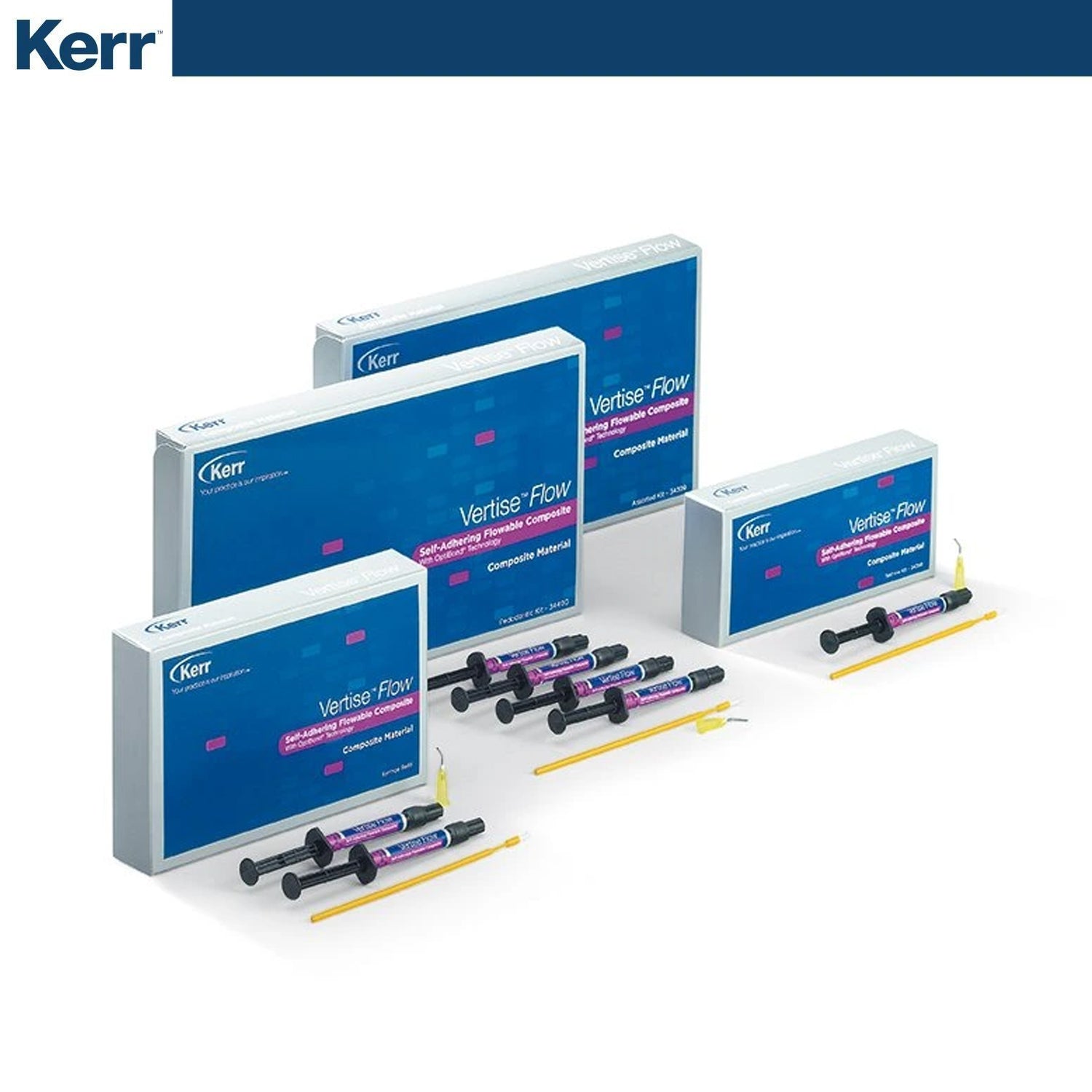 Kerr - Vertise Self-Adhesive Flow Composite Mini Kit - 2x2 gr ...